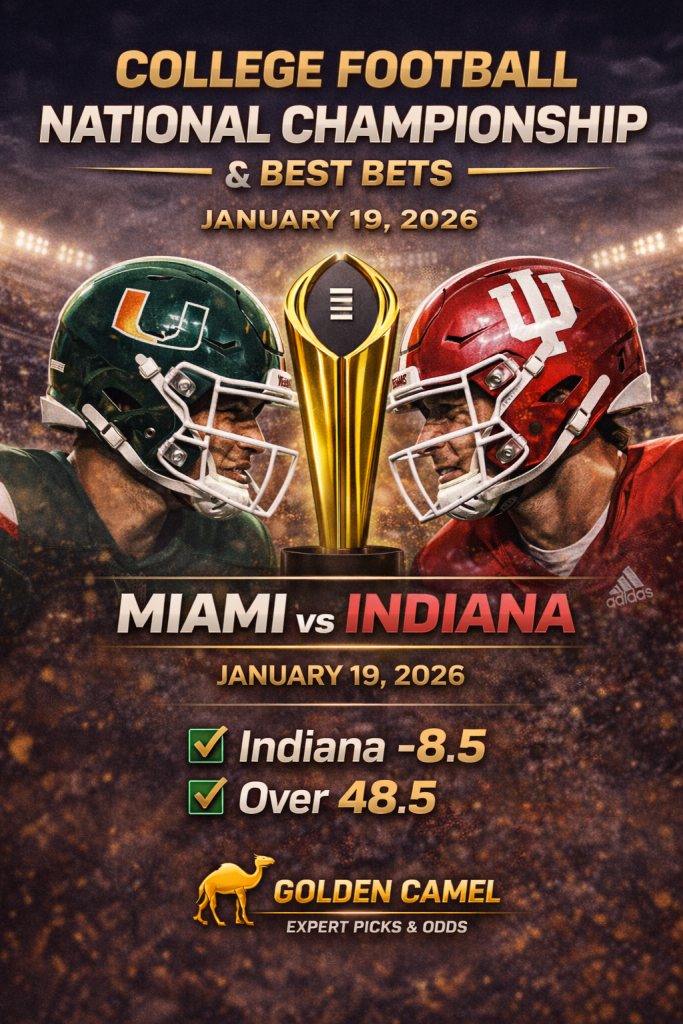 College Football National Championship Preview & Best Bets - GoldenCamel